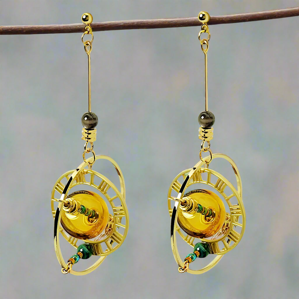 Steampunk Clocks Necklace - Magnolia Mountain Jewelry
